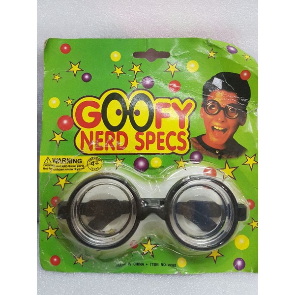 goofy nerd eyeglass in blister card | Shopee Philippines