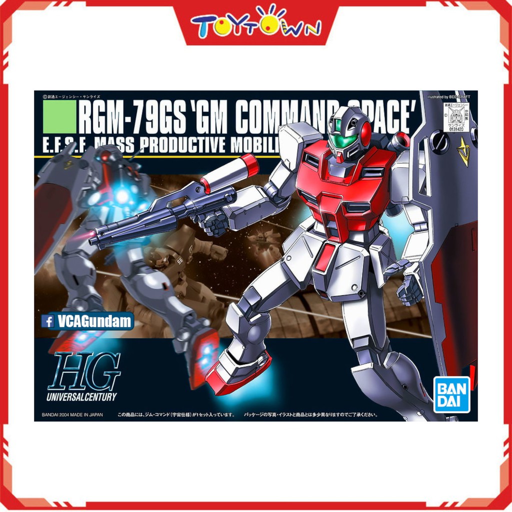 Gundam jp HG 1 /144 RGM-79GS GM Command Space | Shopee Philippines