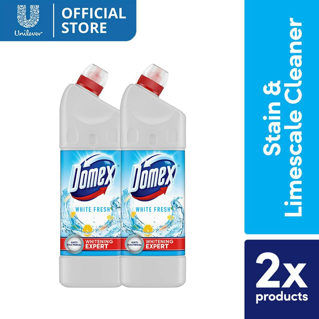 Domex Stain and Limescale Cleaner White Fresh 880ml Bottle 2x | Shopee ...