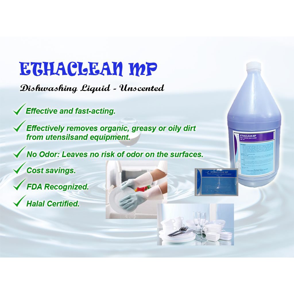 Ethaclean MP Dishwashing Soap | Shopee Philippines