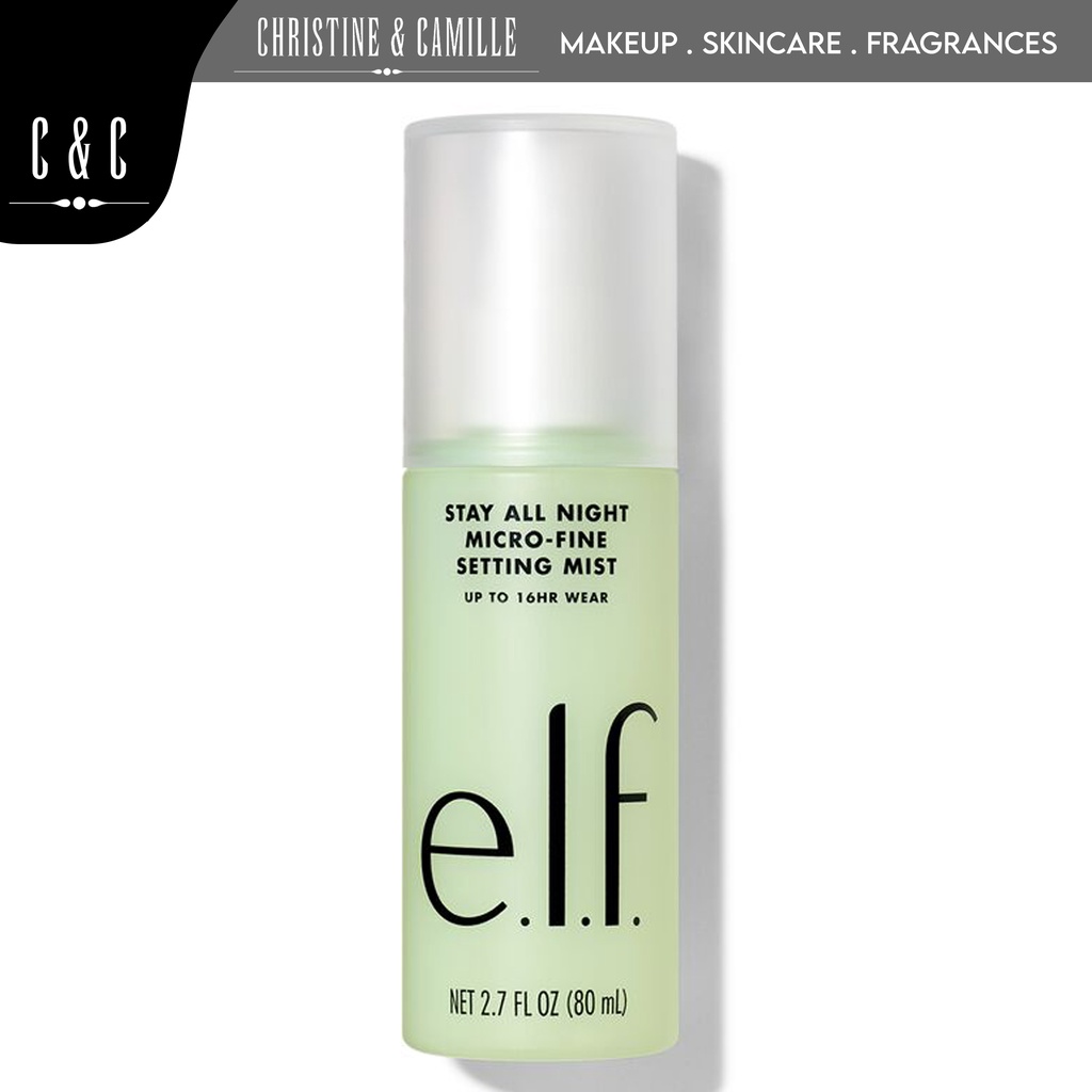 ELF Stay All Night Micro-Fine Setting Mist 80ml | Matte Finish | Shopee ...