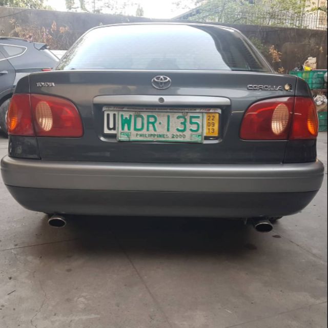 Toyota corolla lovelife baby altis/euro tailights gli xl xe 96-2000 ...