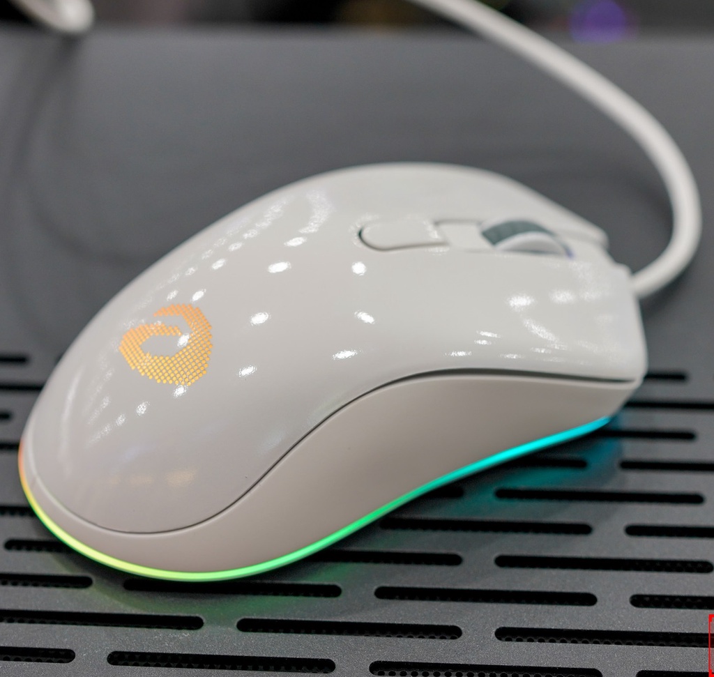 DAREU EM908 Pink / Black / White Gaming Mouse (RGB LED, BRAVO sensor ...