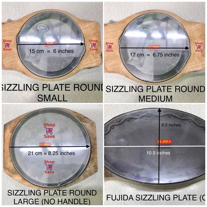 HEAVY DUTY / FUJIDA SIZZLING PLATE / CAST IRON (BAKAL) / HEAVY DUTY ...