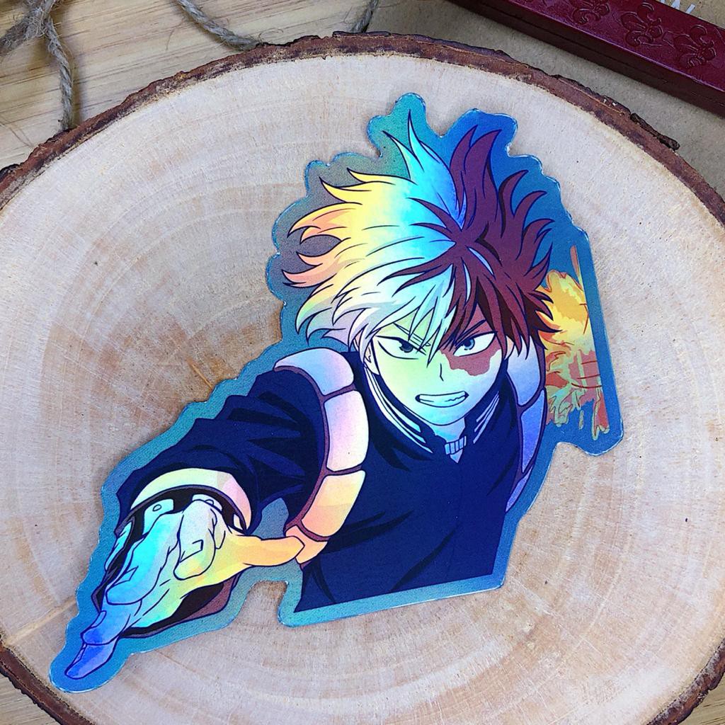 My Hero Academia Hologram Sticker Todoroki Shoto | Shopee Philippines