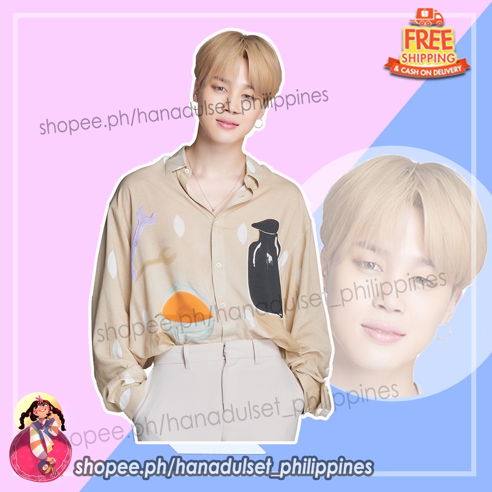 KPOP 5 inches | cake topper BTS Half Body [ Jimin ] standee ♥ Lotte ...