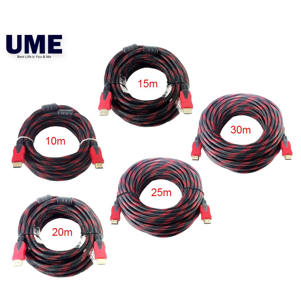 High Speed HDMI Cable 10M 15M 20M 25M 30M Full HD 1080P COD | Shopee ...