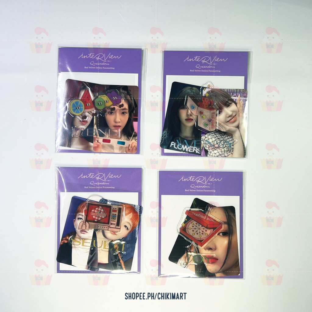 Red Velvet Queendom Official MD - Epoxy Sticker Set | Shopee Philippines