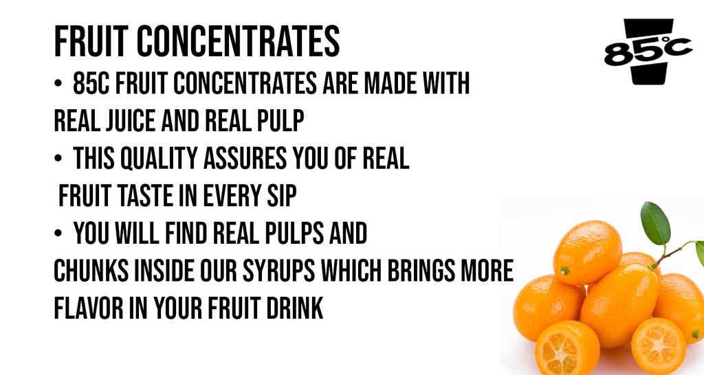 85C Raspberry Syrup with Pulp [2.5kg] | Shopee Philippines