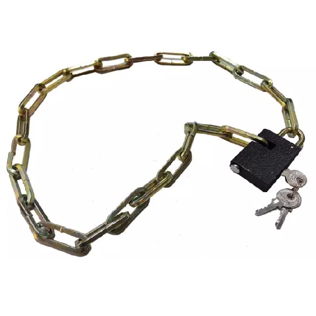 Chain with Lock/Multipurpose Universal Safety Chain Lock Good Quality ...
