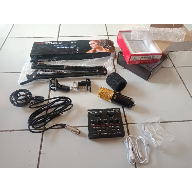 Sound Card recording Tool set | Shopee Philippines
