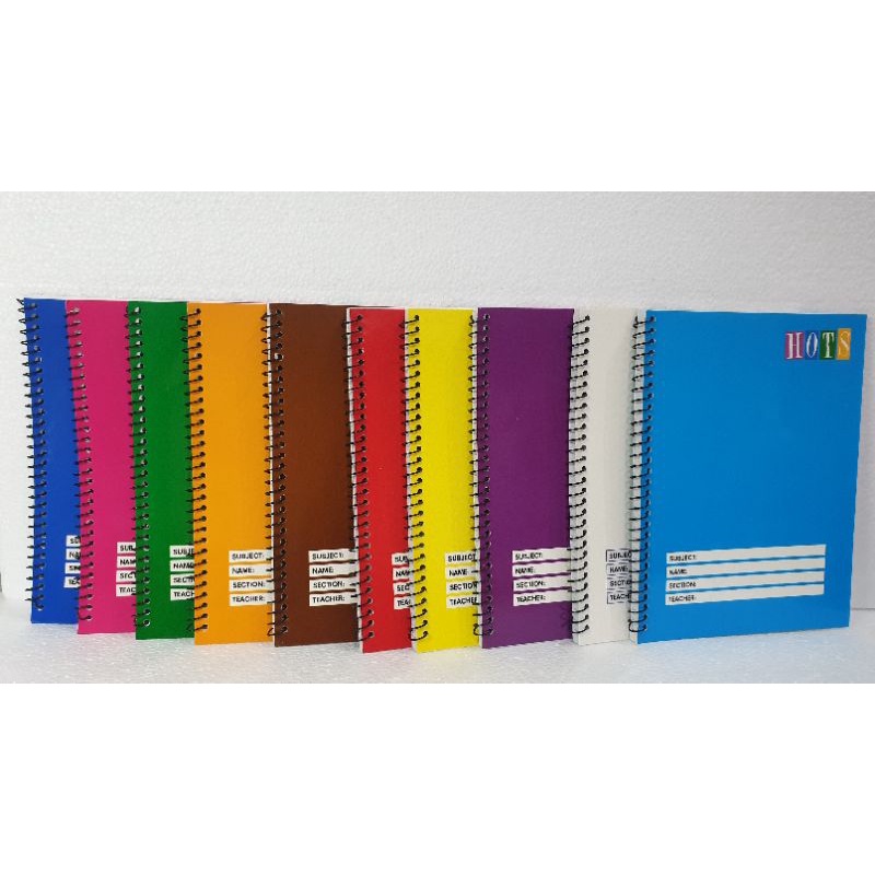 Spiral Notebook 80 Leaves Random Color | Shopee Philippines