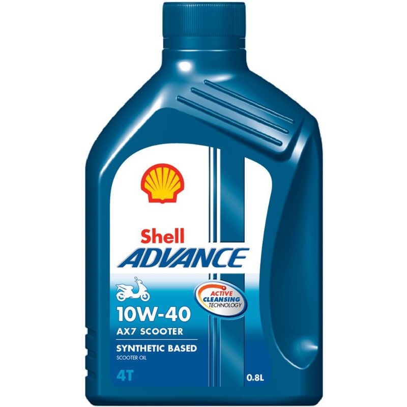 Shell Advance 4T AX7 Scooter 10W-40 1 Liter | Shopee Philippines