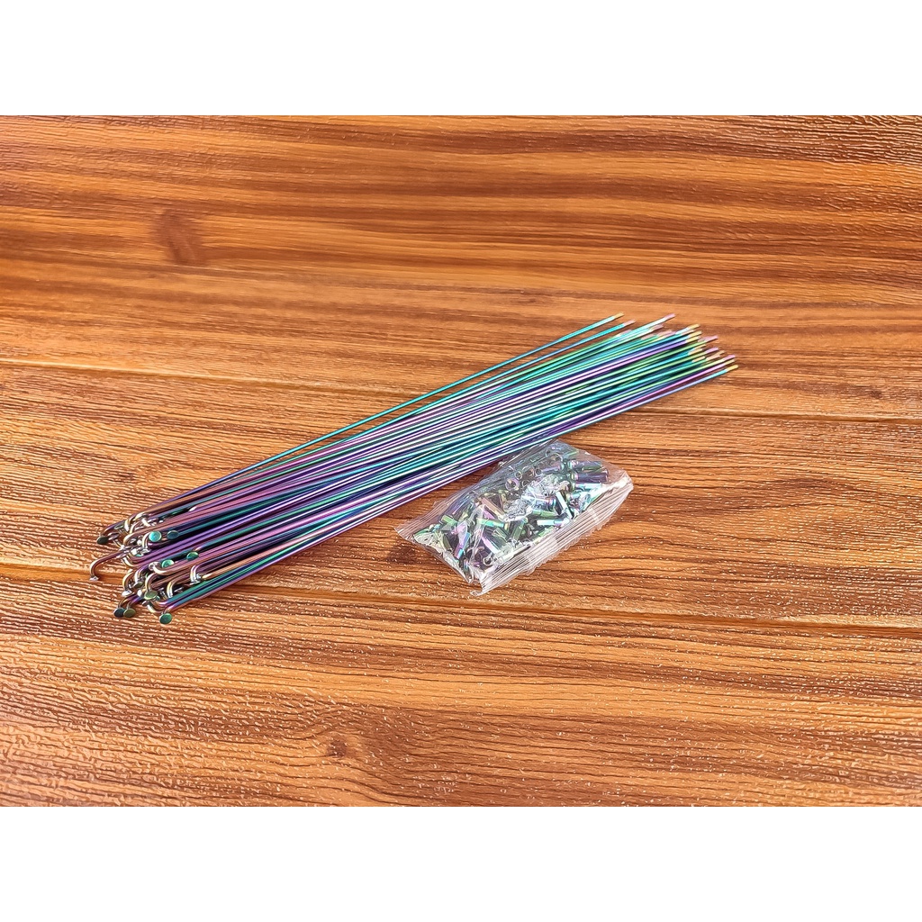 Ragusa Stainless Bicycle Spokes w/ Nipples 26 27.5 29 Mountain Bike MTB ...