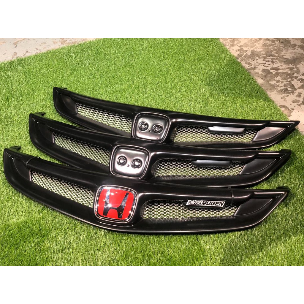 1mugen type r grille abs for honda civic fd fd1 fd2 fd2r replace upgrade performance look abs ...