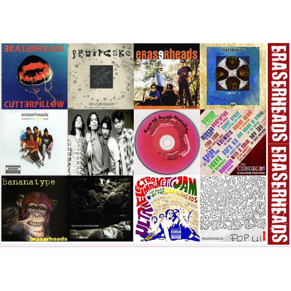 Eraserheads Album Cover Ref Magnet Matte Laminated | Shopee Philippines