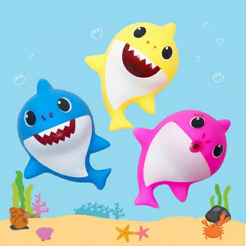 Baby Shark Rubber Bath Toy with Cit Cit Sound | Shopee Philippines
