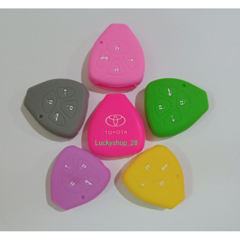 Toyota Vios, Fortuner Car remote Key Silicone Cover | Shopee Philippines