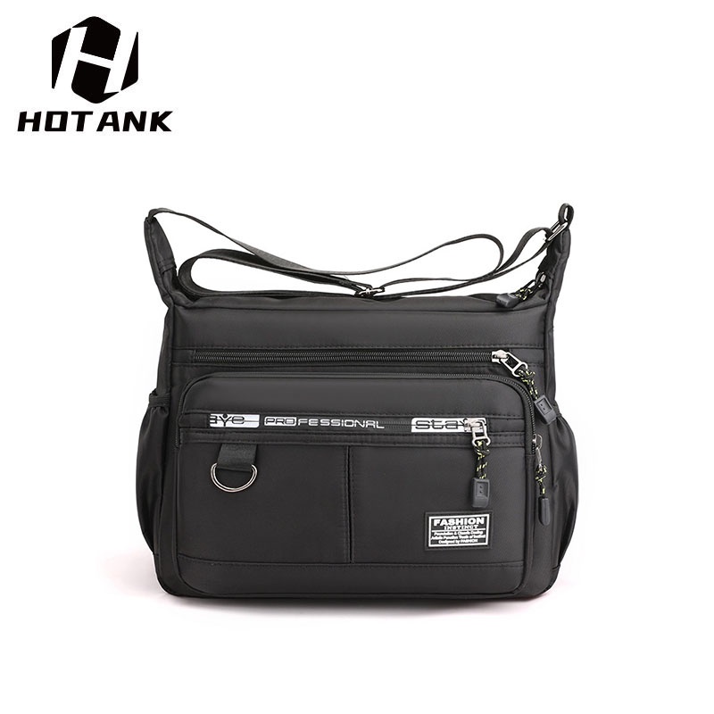 Men's Waterproof Messenger Bag with Adjustable Strap | Shopee Philippines