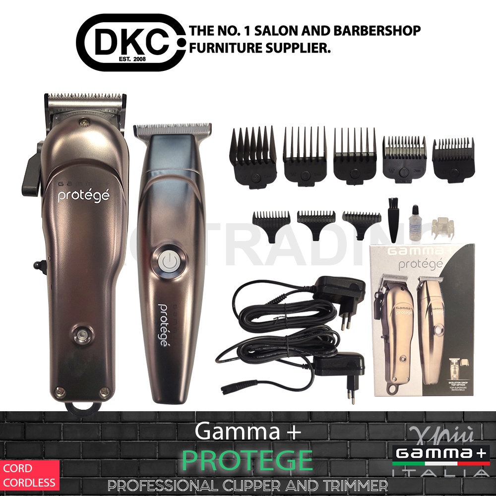 Gamma Plus Protege Duo Clipper And Trimmer for Barbershop - Dkc ...
