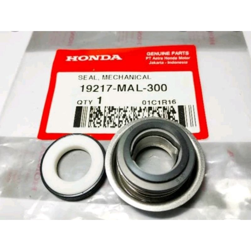 19217-MAL-300 Seal Mechanical Water Pump Radiator Original Honda Air Blade Vario 110 | Shopee ...