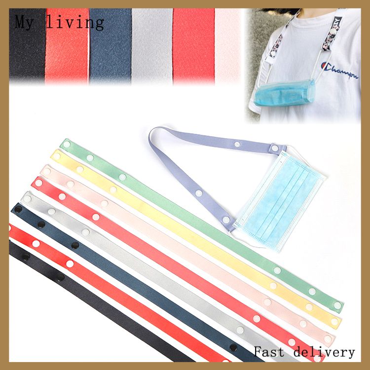 Mask Hanging Rope Face Mask Lanyard Mask Holder Adjustable Traceless ...