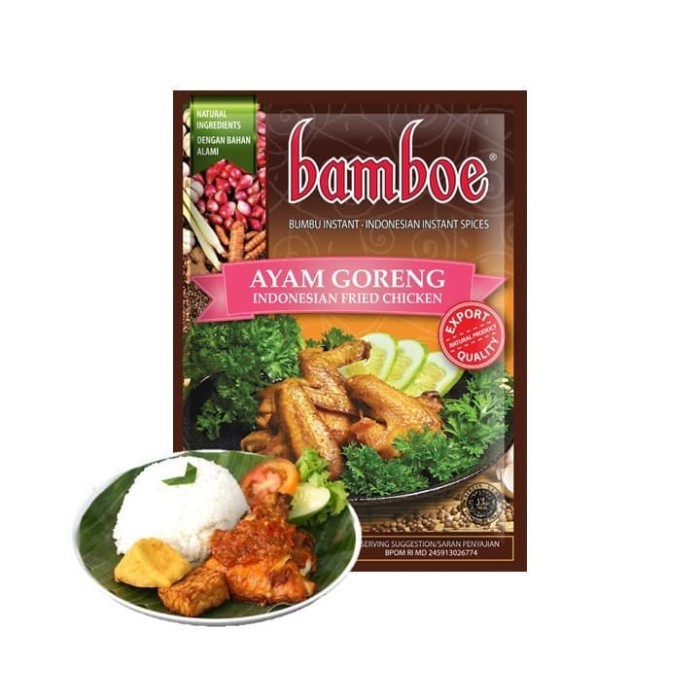 Bamboe Fried Chicken Seasoning 33 Gr | Shopee Philippines