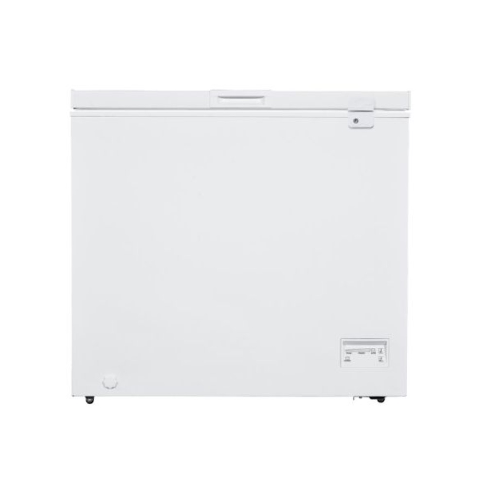 Fujidenzo 7 cu. ft. Inverter Solid Top Chest Freezer with Galvanized ...