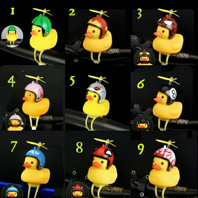 Duck Helmet Imported Toy Windmill Propeller Led Motorcycle Sound ...
