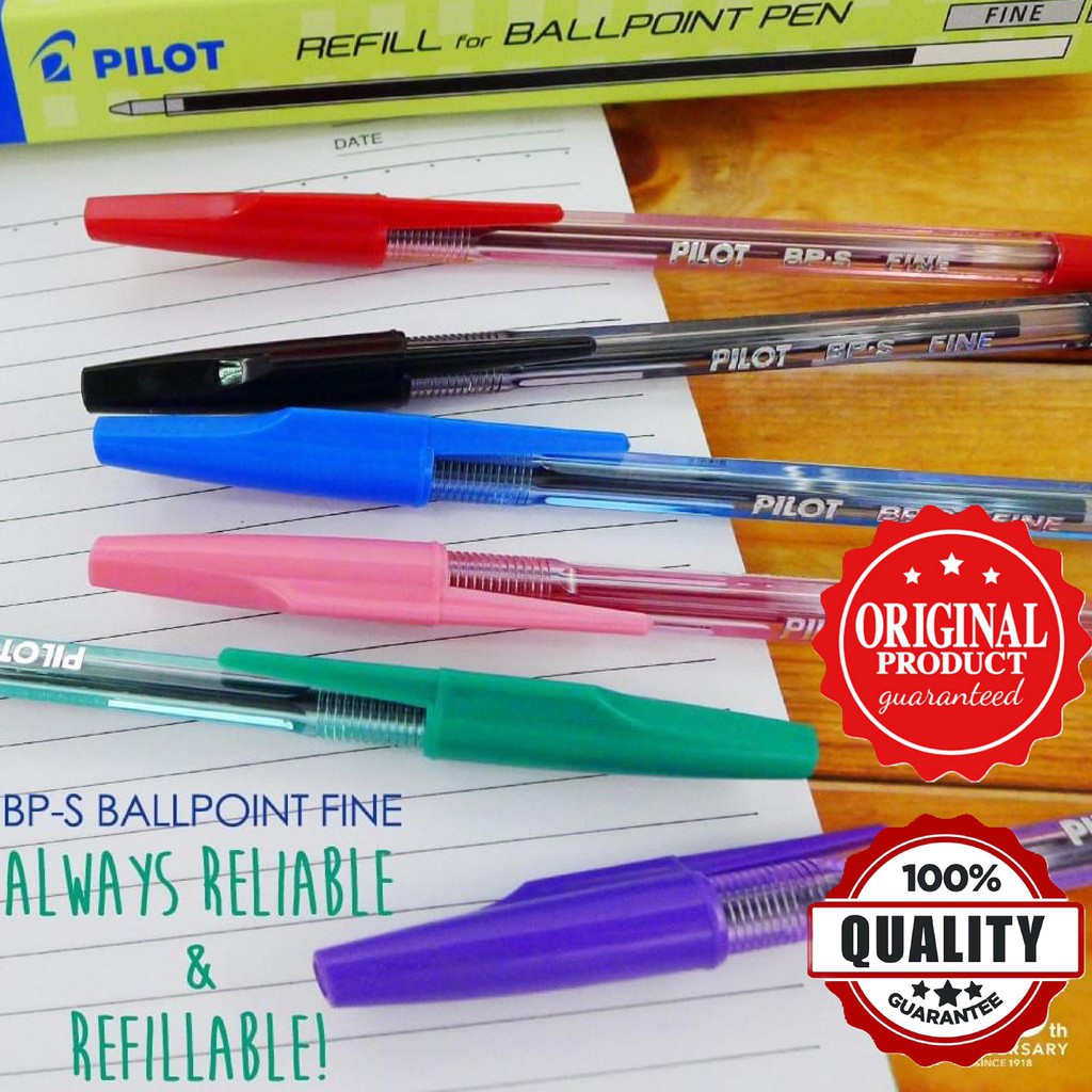 Pilot BP-S Fine 0.7mm Ball Point Pen | Shopee Philippines