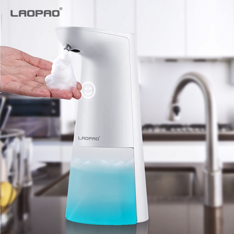 LAOPAO Touchless Automatic Liquid Soap Dispenser Induction Foaming Hand ...