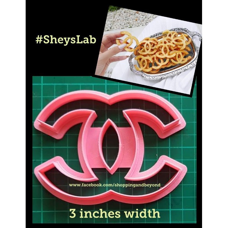 Chanel Fries/Egg/Ham/Fondant or Cookie Cutter or Stamps | Shopee ...