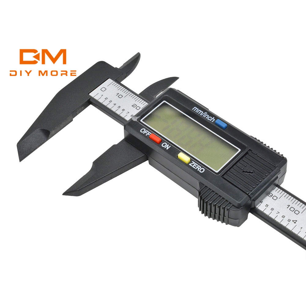 DIYMORE Pcb Ruler Lcd Electronic Carbon Fiber Vernier Caliper For ...