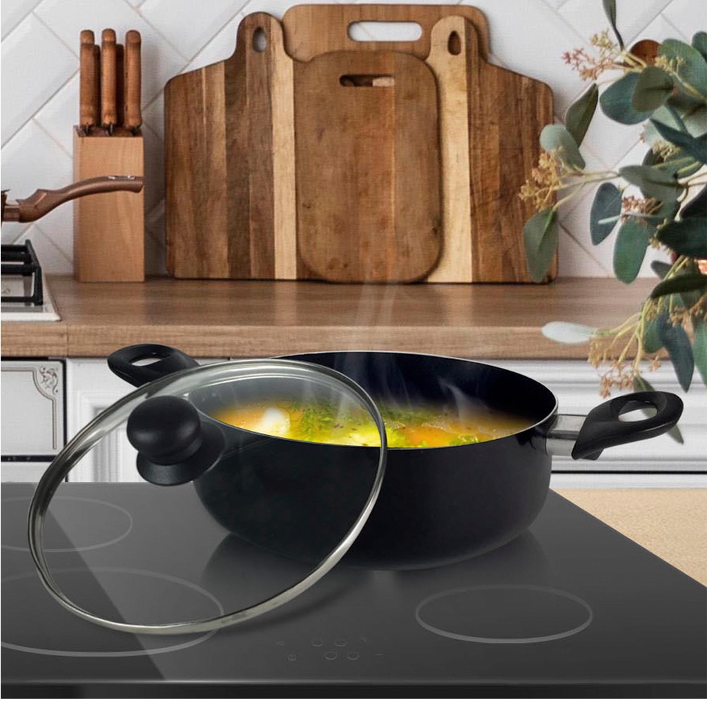 Dynamex 20cm Induction Casserole w/ Lid | Shopee Philippines