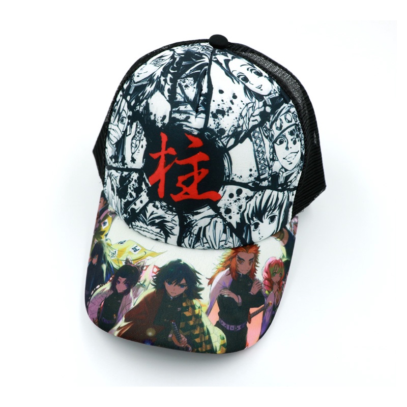 Anime Demon Slayer Tomioka Giyuu Size Adjustable Baseball Cap Trucker ...