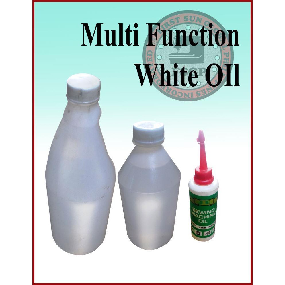 Multi Function Sewing Machine White Oil | Shopee Philippines