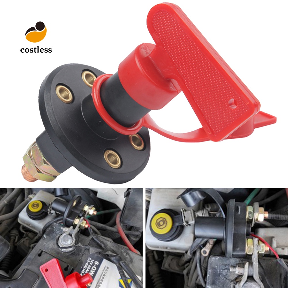 COL Car Auto Battery Isolator Disconnect Power Cut Off Kill Rotating ...