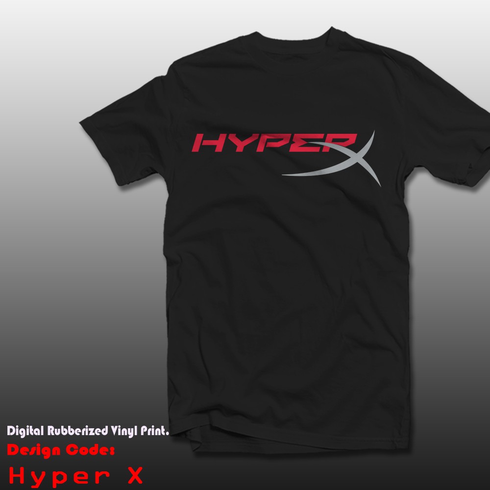 Gifo Shopee Tech Geek Hyper X Shirt | Shopee Philippines