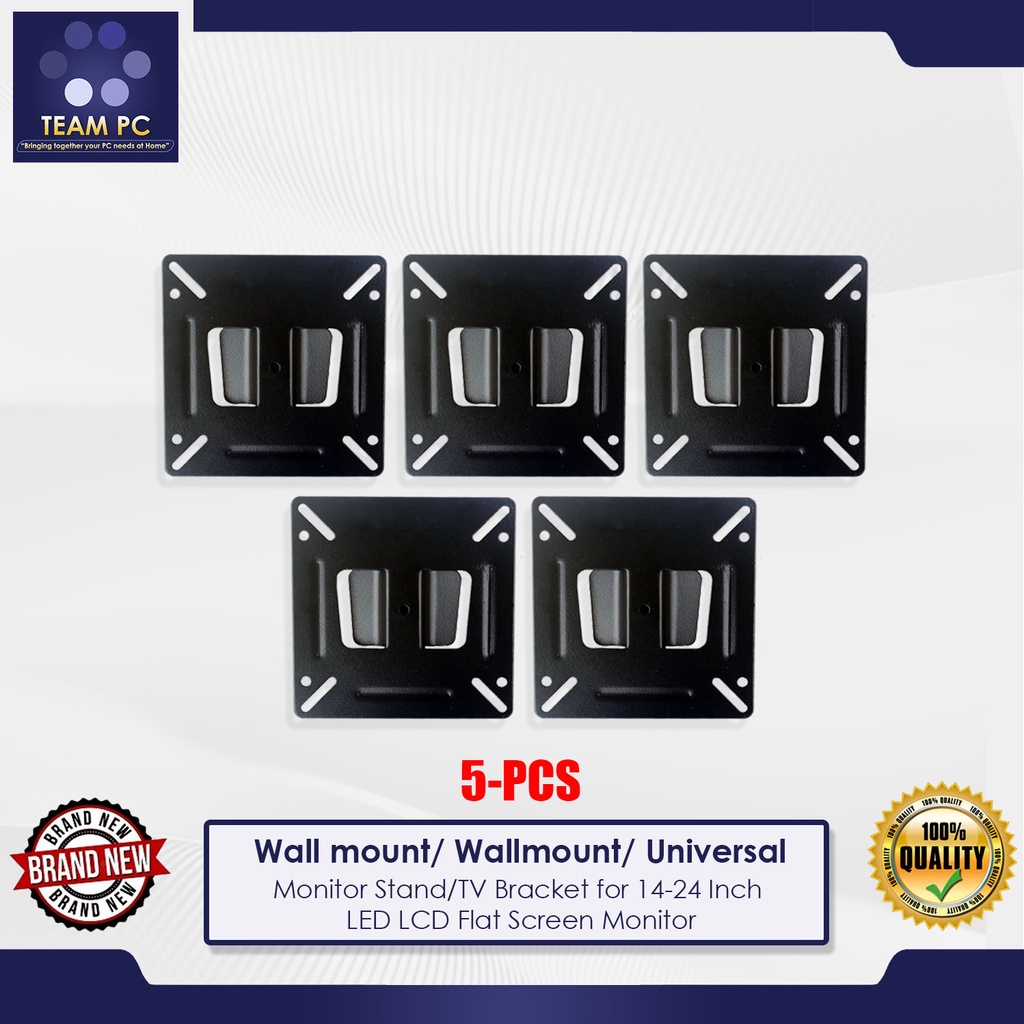 Wall mount/ Wallmount/ Universal Monitor Stand/TV Bracket for 14-24 ...