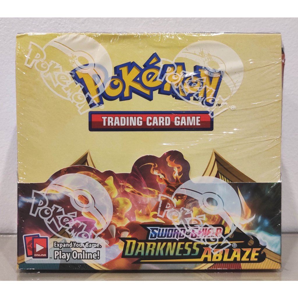 Pokemon TCG Sword&Shield Darkness Ablaze Booster Box 36s | Shopee Philippines