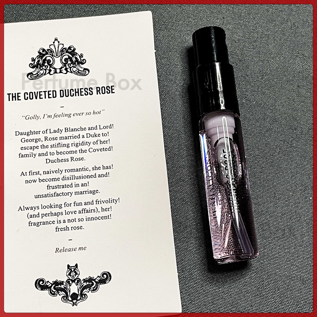 2ml Sample Penhaligon's The Coveted Duchess Rose, 2016 Perfume ...
