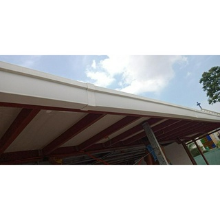 ATLANTA DURACON PVC GUTTER 12" , DOWNSPOUT AND FITTINGS 2.5X4" | Shopee ...