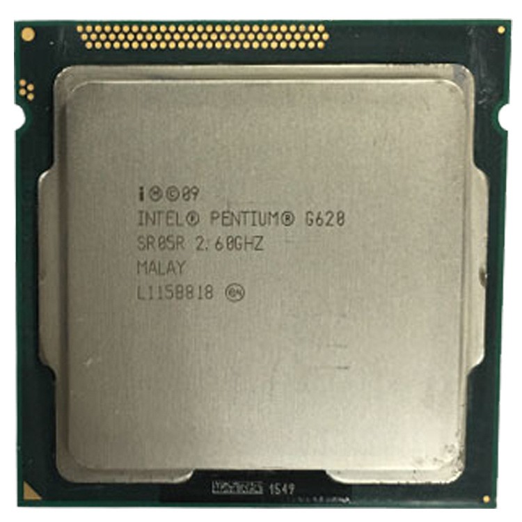 Intel Core G620 G630 G640 G840 G850 G860 CPU LGA1155 pin cpu | Shopee ...