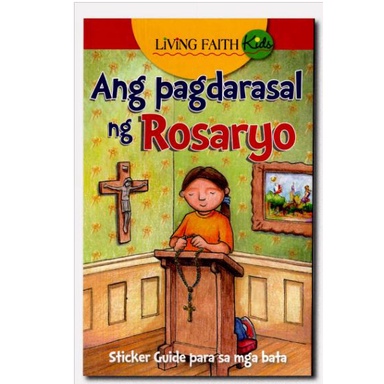 Ang Pagdarasal ng Rosaryo (Sticker Guide para sa mga bata) | Shopee ...