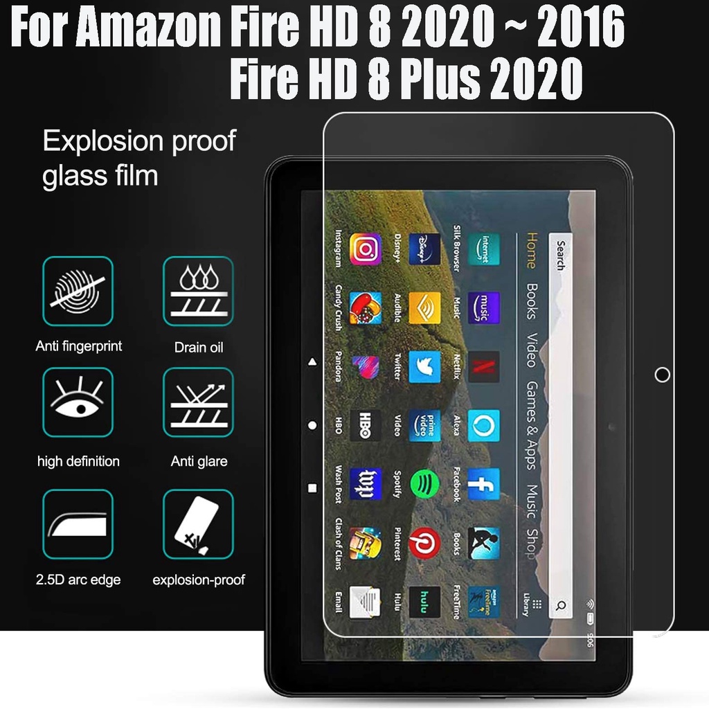 For Amazon Fire HD 8 2022 8.0 inch HD8 Plus 2020 HD 8 2016 2017 2018 5th 7th 8th 10th 12th Gen ...