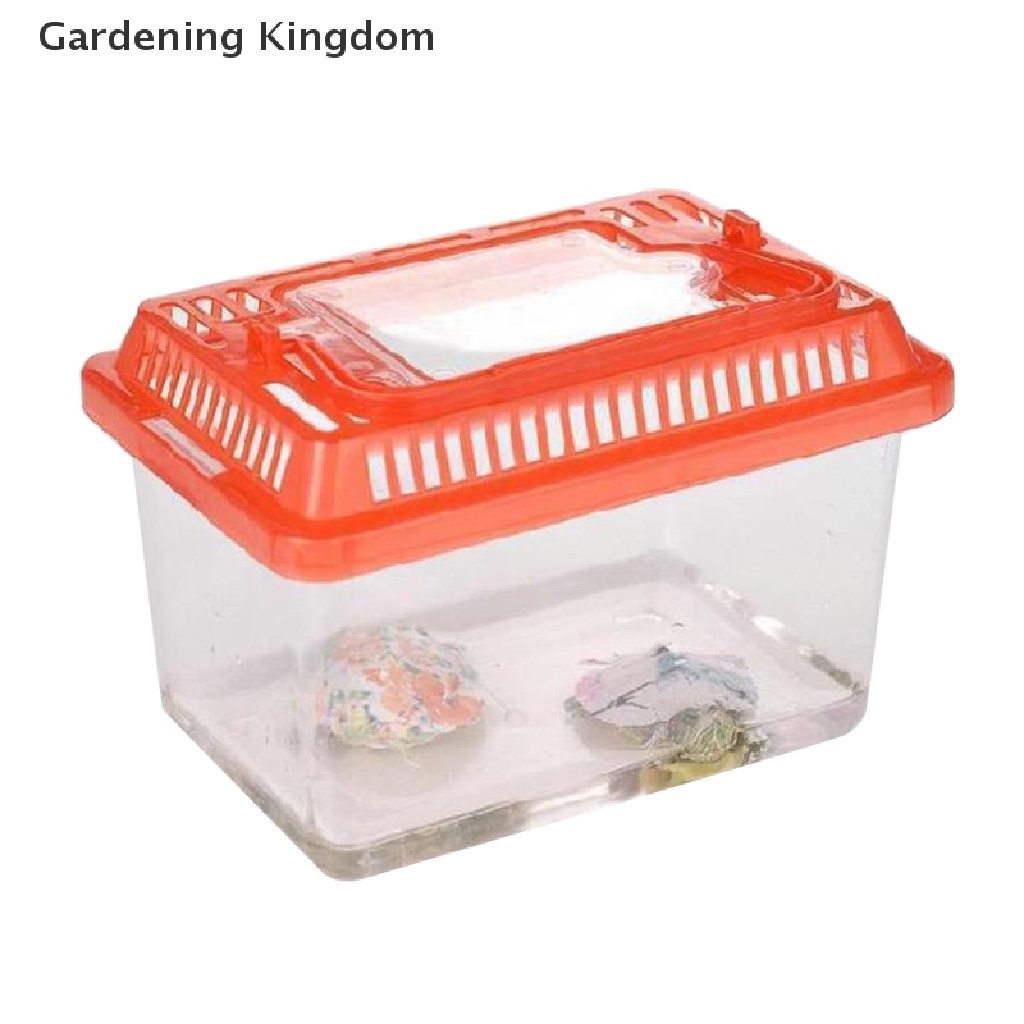[aglanceofjinhuiph] Portable Handheld Plastic Fish Tank Transparent ...
