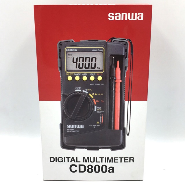 Sanwa Digital Multimeter CD800a Original | Shopee Philippines