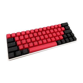 Red and black Keycaps,64 PBT Keys Keycaps Mechanical Keyboard Keycaps ...
