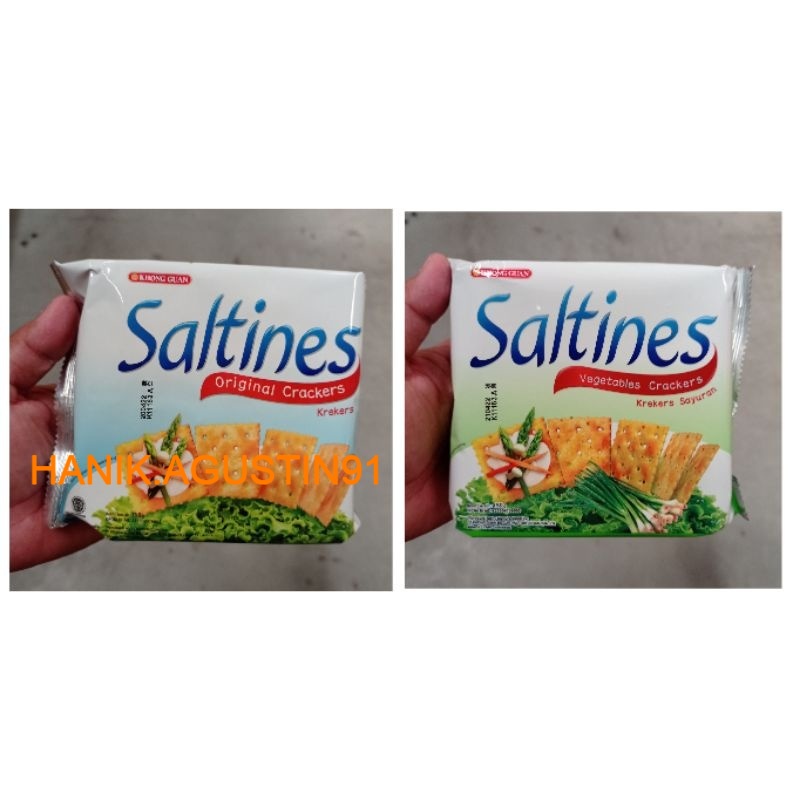 Khong Guan Saltines Crackers Original Vegetable Flavor 150 gr MB91 ...