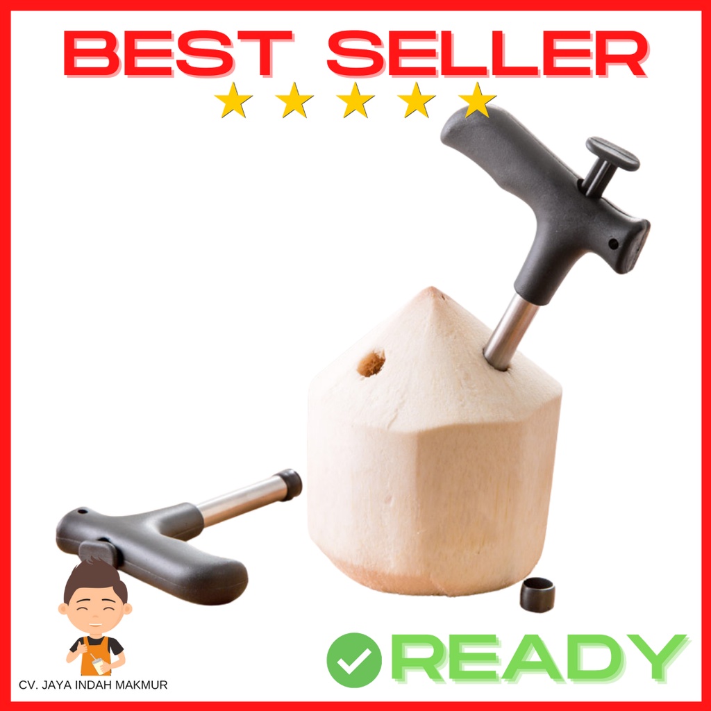 Coconut Shell Hole Opening Tool Coconut Opener Stainless | Shopee ...